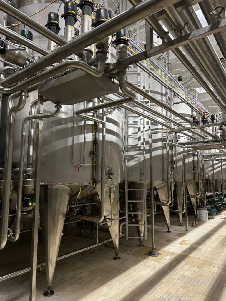 Yoghurt buffer tanks and Pasteurizer 2022-2024 - Frassinox